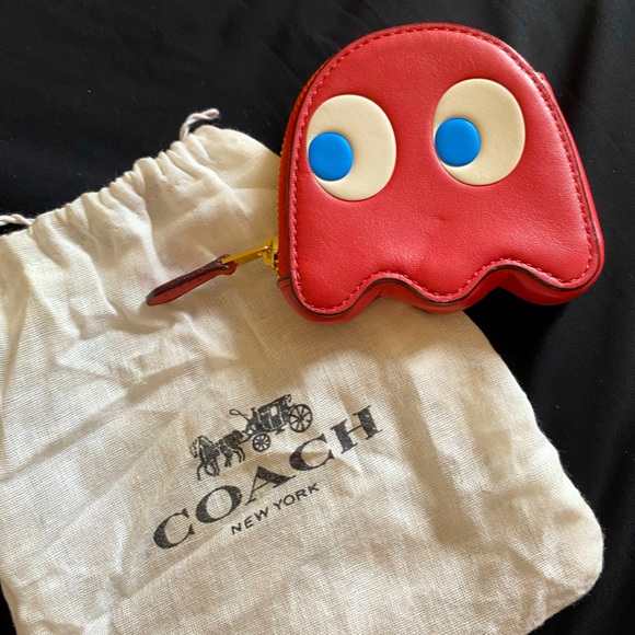 Coach | Bags | Never Used Coach Coin Pursewallet Limited Edition Pacman ...
